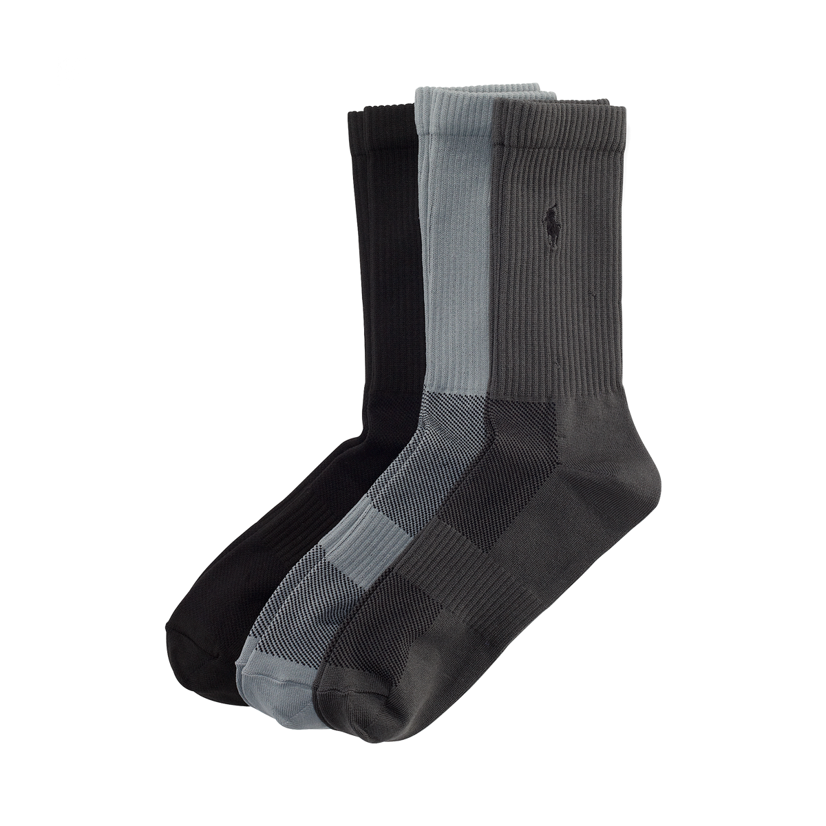 Poly Tech Crew Sock 3-Pack | Athletic Socks | Ralph Lauren