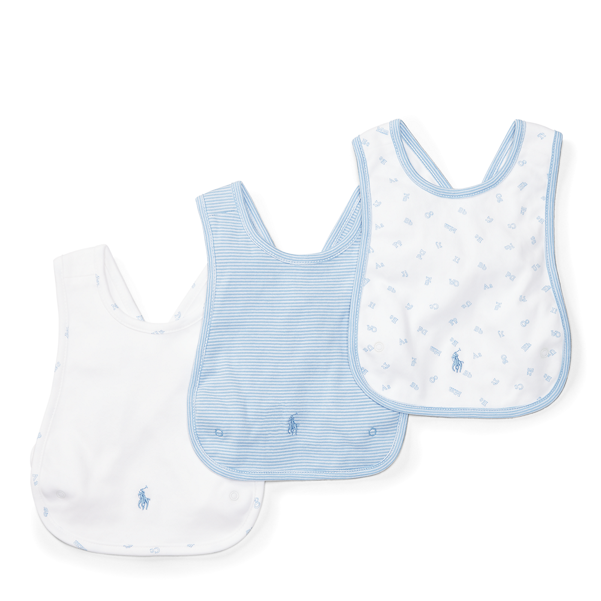 Interlock Cross-Back Bib Set | Bibs ACCESSORIES | Ralph Lauren