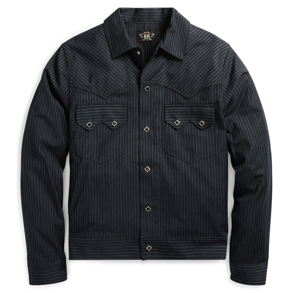 Cotton-Wool Western Jacket for Men | Ralph Lauren® GY