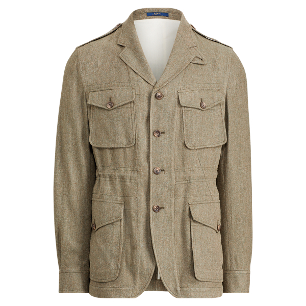 Silk Twill Field Sport Coat for Men | Ralph Lauren® IN