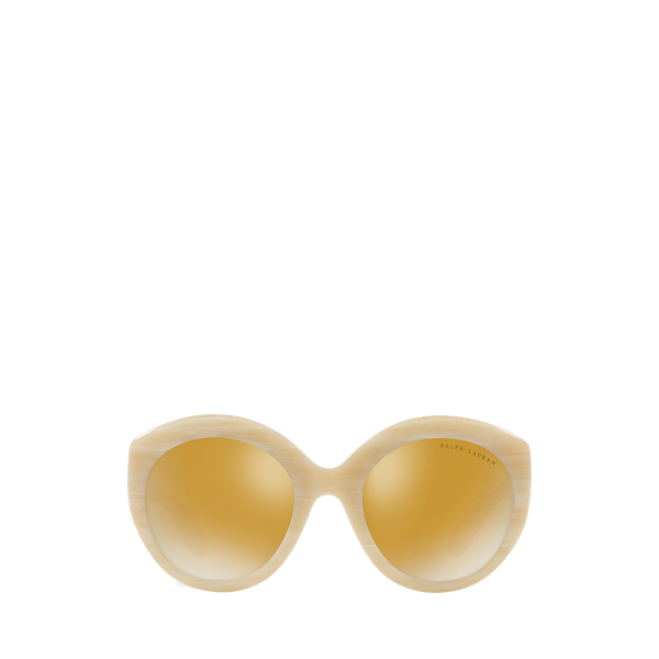 Round Gradient Lens Sunglasses For Women Ralph Lauren® Cv 1811