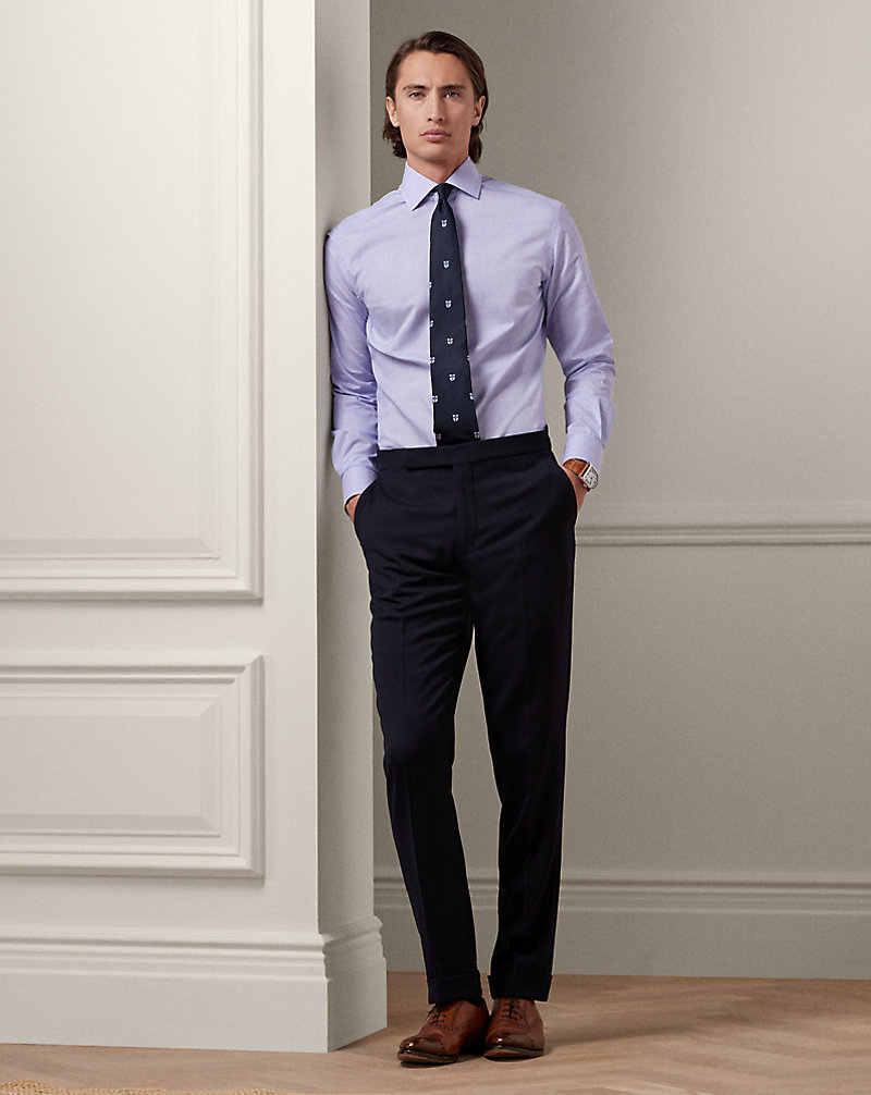 Gregory Hand-Tailored Wool Suit Trouser | Ralph Lauren Gregory Hand-Tailored Wool Suit Trouser | Ralph Lauren