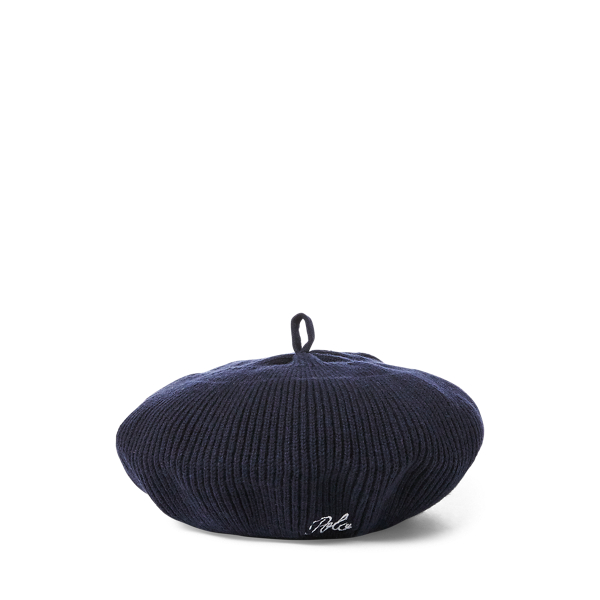 Embroidered Wool Beret for Girls | Ralph Lauren® IN