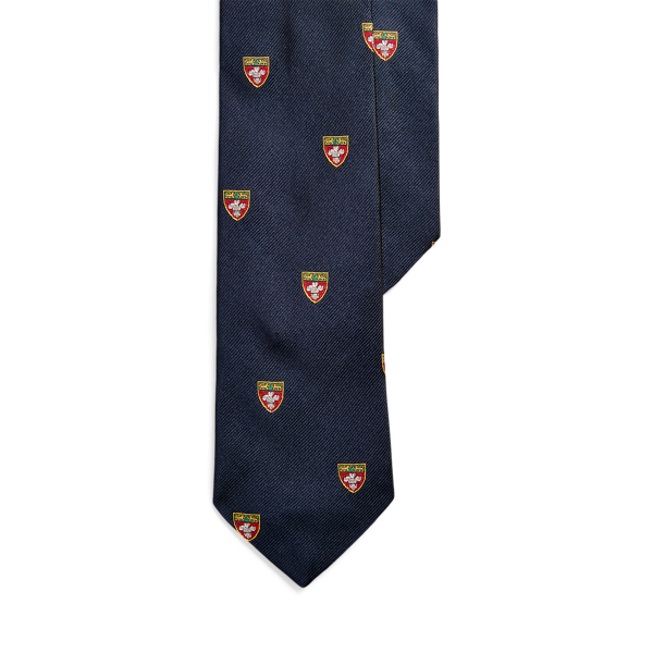 Silk Narrow Club Tie