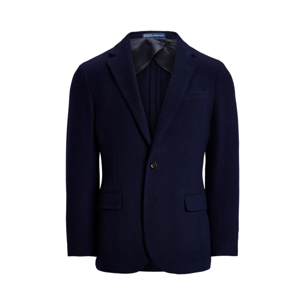 Giacca Polo Soft Tailored spina di pesce da uomo | Ralph Lauren® IT