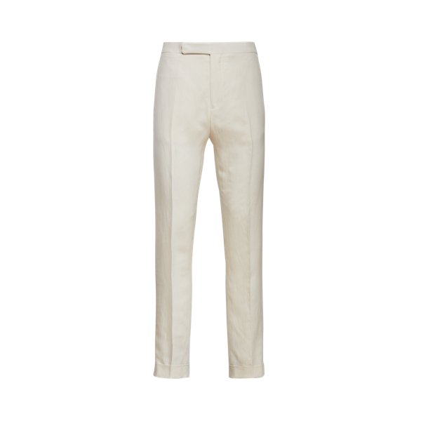 Anzughose Gregory aus Seide und Leinen für Herren | Ralph Lauren® DE