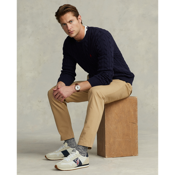 Polo Prepster Classic Fit Chino Trouser for Men | Ralph Lauren® UAE
