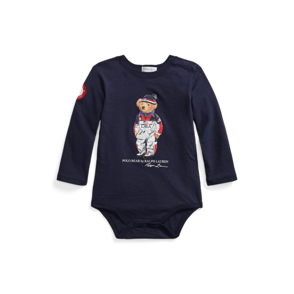 ECOFAST Pure Team USA Polo Bear Bodysuit