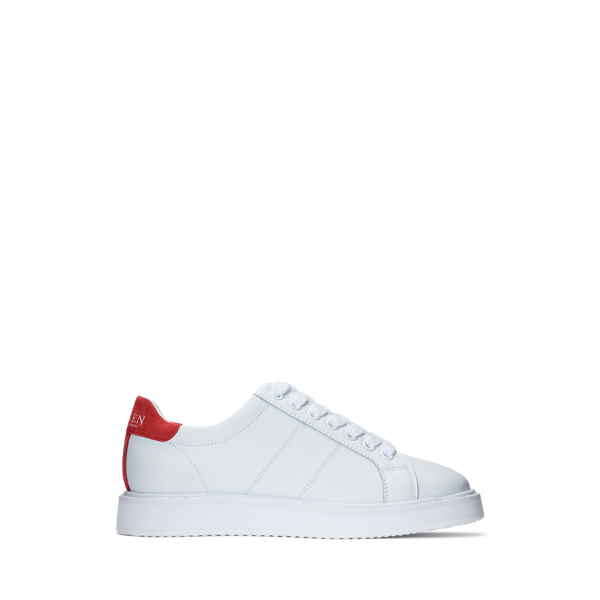 Angeline IV Action Leather Trainer for Women | Ralph Lauren® IN