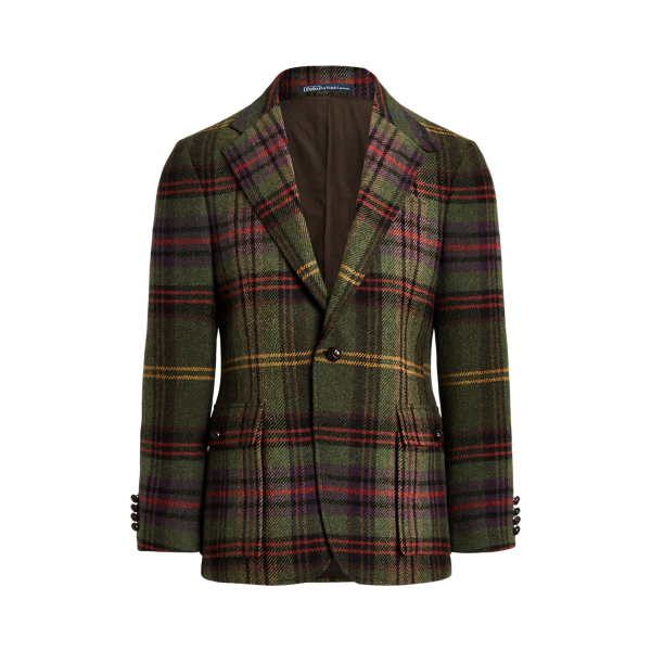 The RL67 Plaid Tweed Jacket for Men | Ralph Lauren® BR