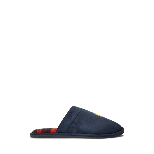 Klarence Microsuede Slipper | Ralph Lauren® 台灣官方網站