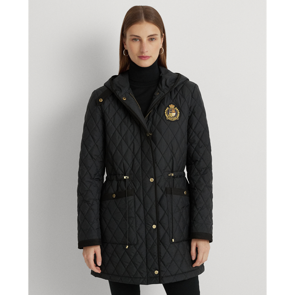 Crest-Patch Quilted Jacket for Women | Ralph Lauren® GI
