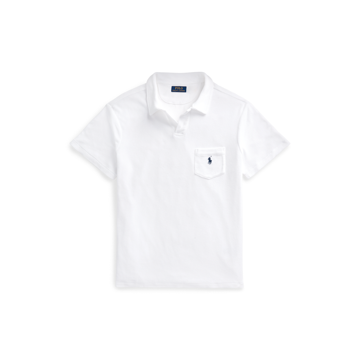 Custom Slim Fit Terry Polo Shirt | Ralph Lauren