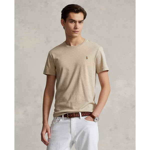 Custom Slim Fit Soft Cotton T-Shirt | Ralph Lauren® Australia