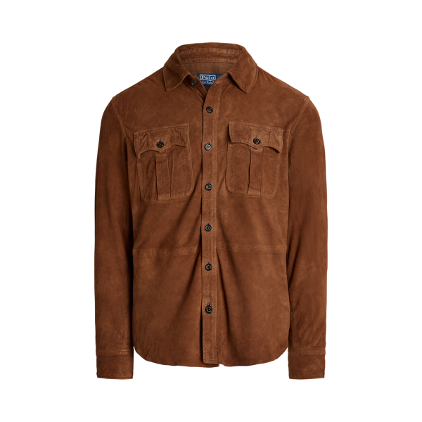 Veste utilitaire en daim pour homme | Ralph Lauren® CH