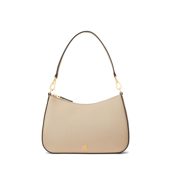 Danni medium leren tas met kruisarcering voor dames | Ralph Lauren® BE