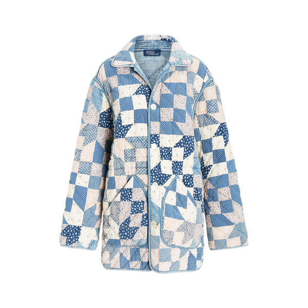 Reversible Quilt Patchwork-Motif Jacket for Women | Ralph Lauren® UK