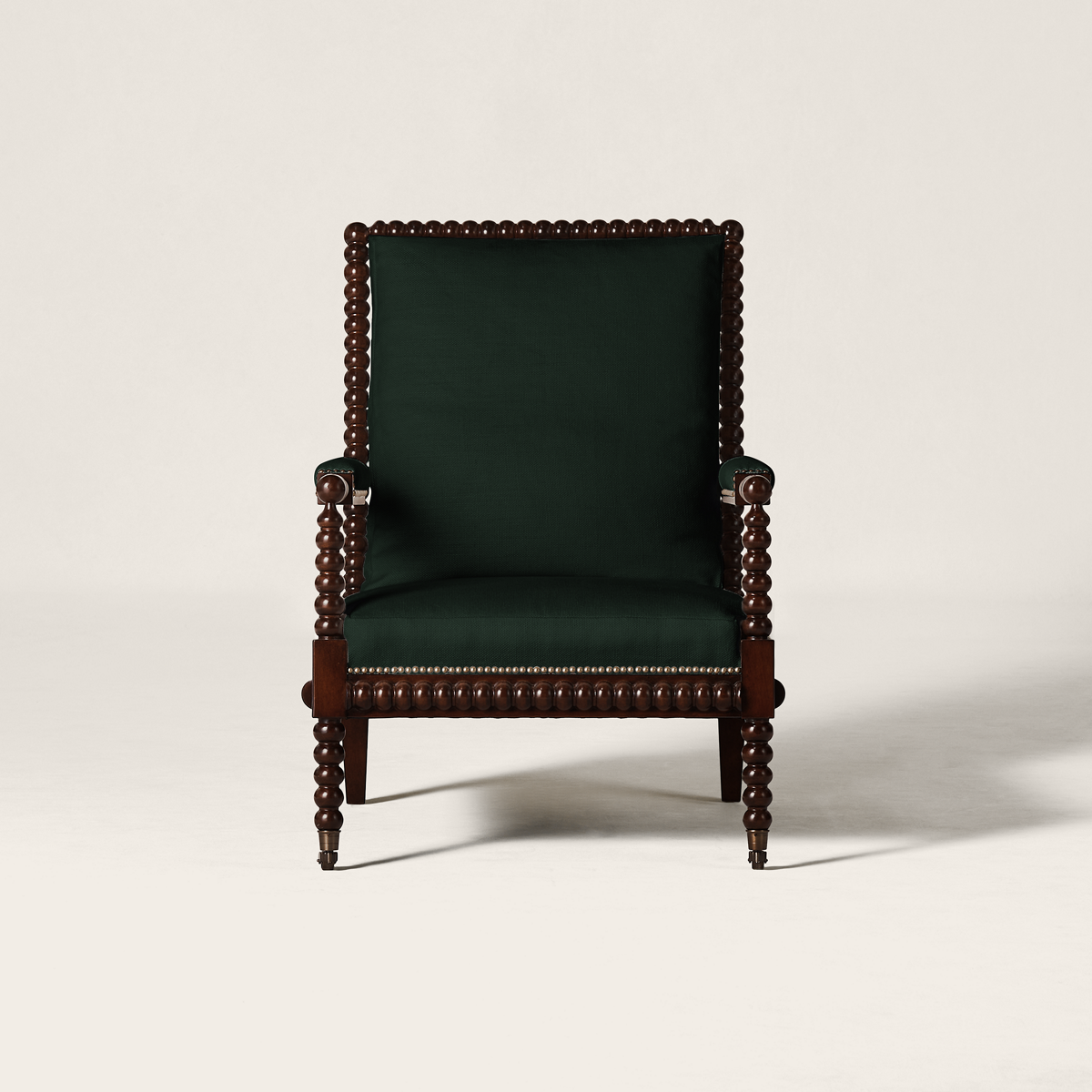 Green spindle chair store