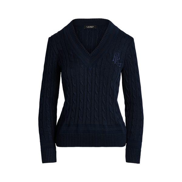 Cricket-Pullover mit Zopfmuster für Damen | Ralph Lauren® DE