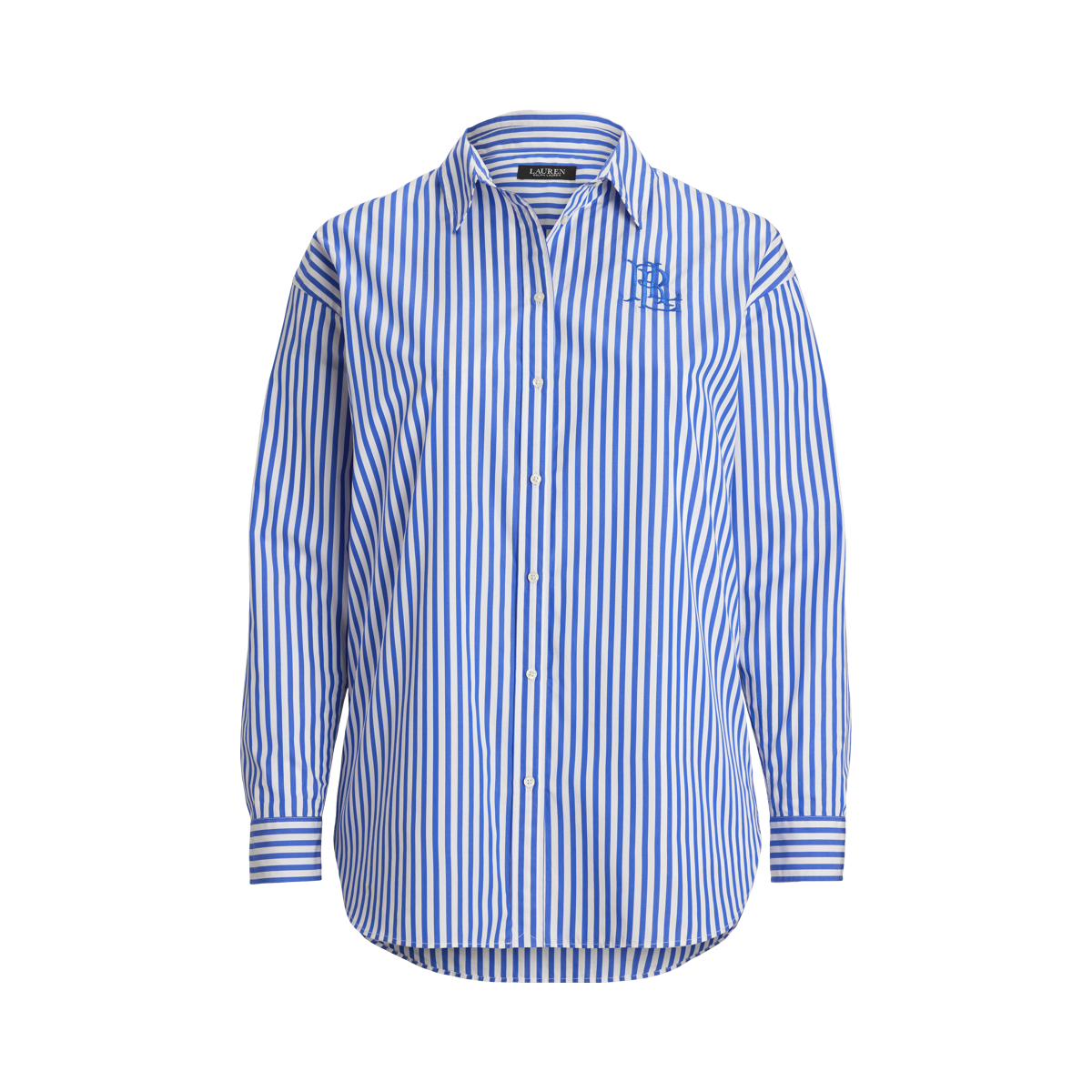 Relaxed Fit Striped Broadcloth Shirt