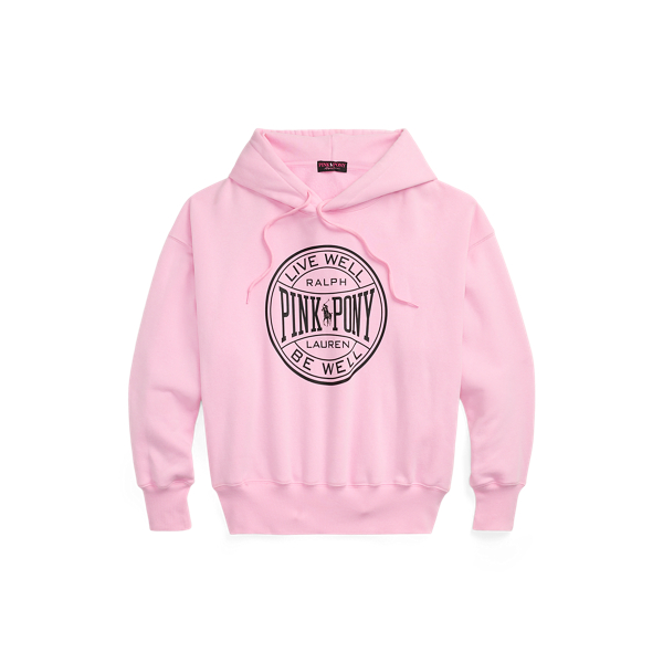 Pink Pony Logo Fleece Hoodie | Ralph Lauren® Australia