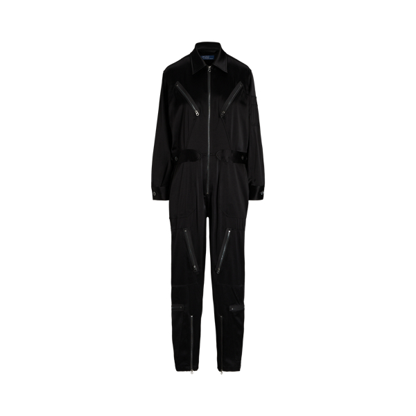 Fato de voo reversível com fecho-éclair para mulher | Ralph Lauren® PT