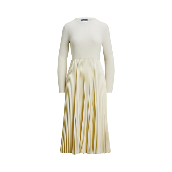 Hybrid Jumper Pleated Dress | Ralph Lauren® Australia