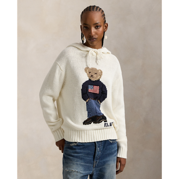 Polo Bear Hooded Sweater