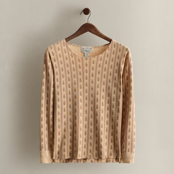 c. 1990 Cotton Long-Sleeve Tee - Size M