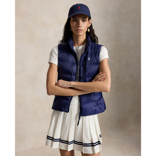 Performance Full-Zip Insulated Vest for Women | Ralph Lauren® FR