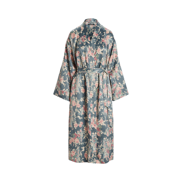 Floral Belted Satin Long Robe for Women | Ralph Lauren® NL