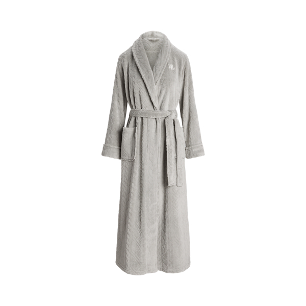 Aran-Clipped Long Shawl-Collar Robe for Women | Ralph Lauren® NL
