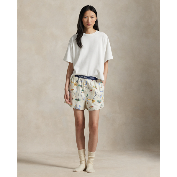 Plaid Cotton Boxer | Ralph Lauren® Australia