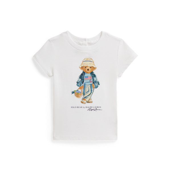 Polo Bear Cotton Jersey Tee