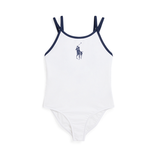 Big Pony One-Piece Swimsuit for Girls | Ralph Lauren® UK
