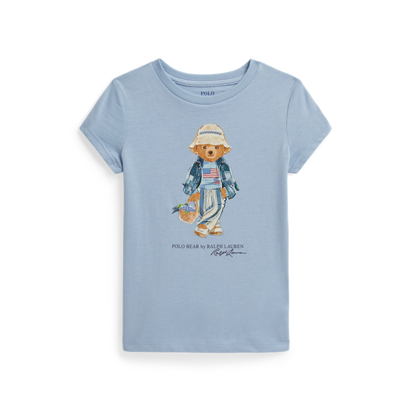 Polo Bear Cotton Jersey Tee