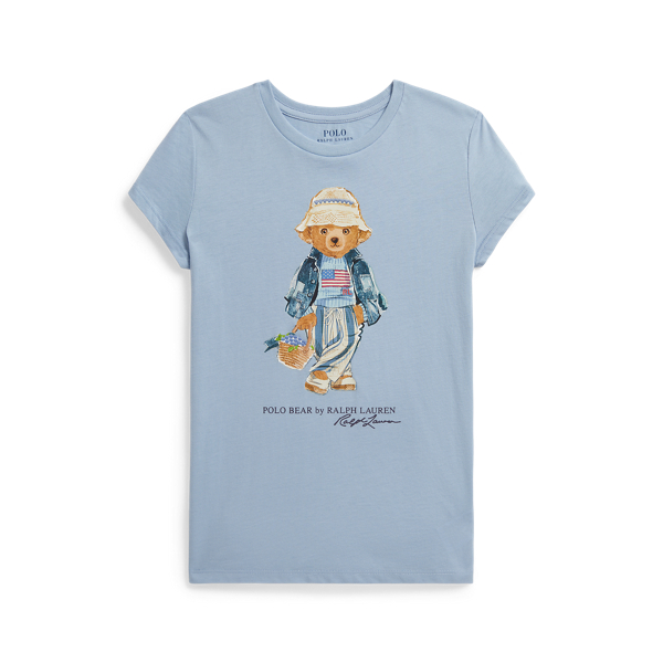 Polo Bear Cotton Jersey Tee