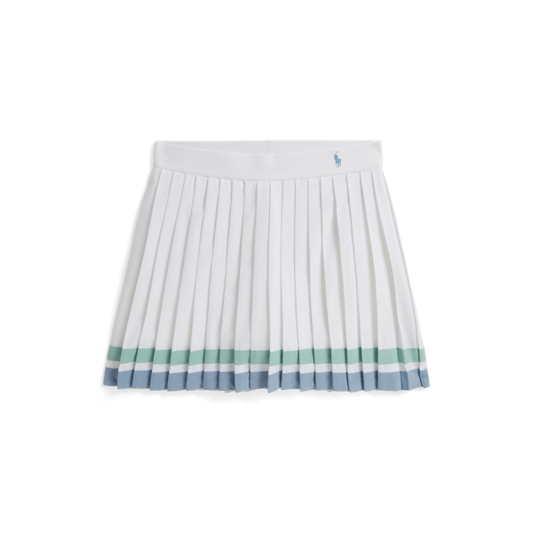 Striped Pleated Skort