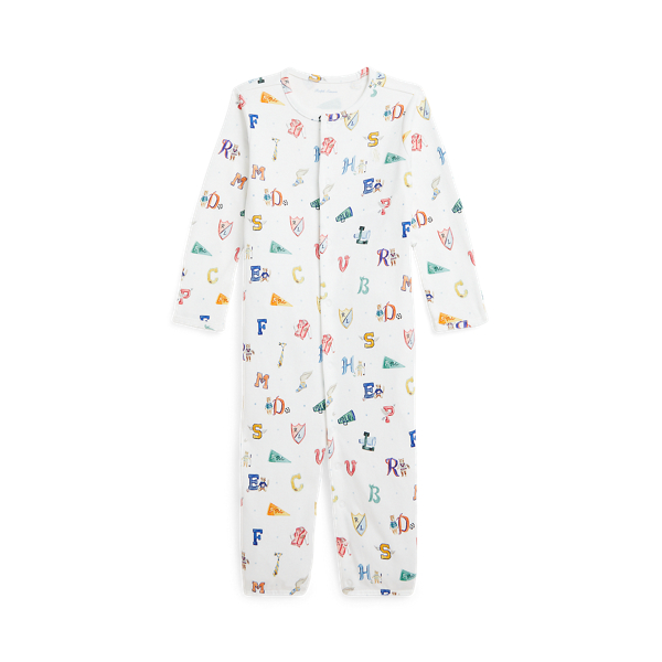 RL Baby x Riley Sheehey 睡袍連身褲 | Ralph Lauren® 台灣官方網站