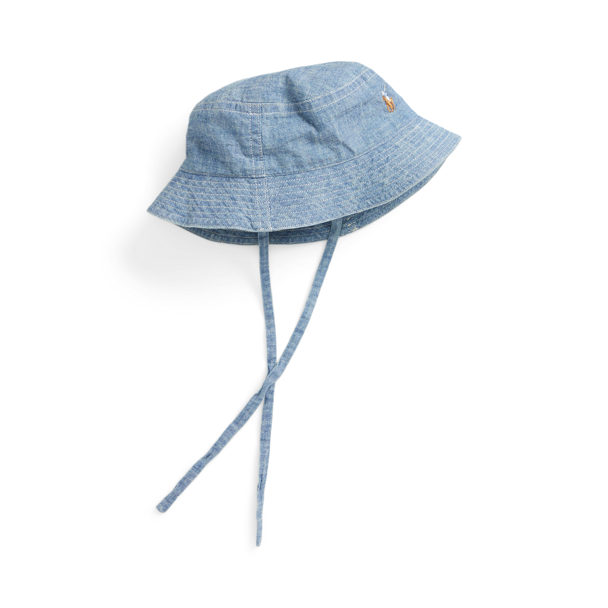 Indigo Cotton Chambray Hat