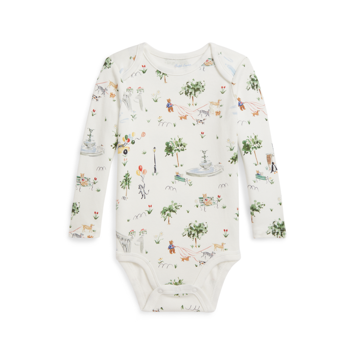 RL Baby x Riley Sheehey Cotton Bodysuit