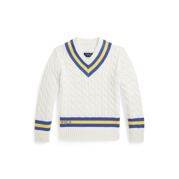 The Iconic Cricket Jumper for Boys | Ralph Lauren® TM