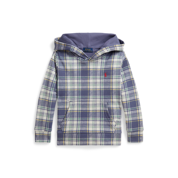Plaid French Terry Hoodie