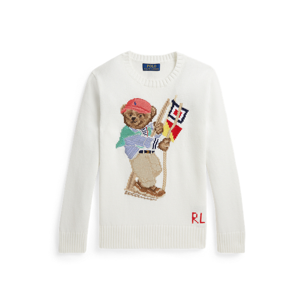 Polo Bear Cotton Sweater
