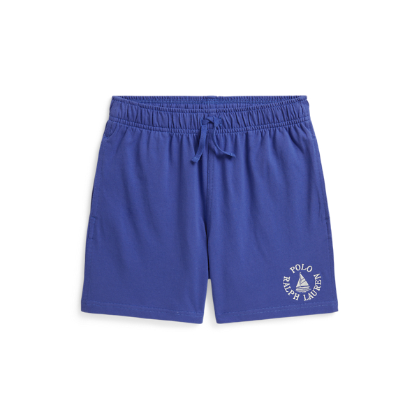 Logo Cotton Jersey Short