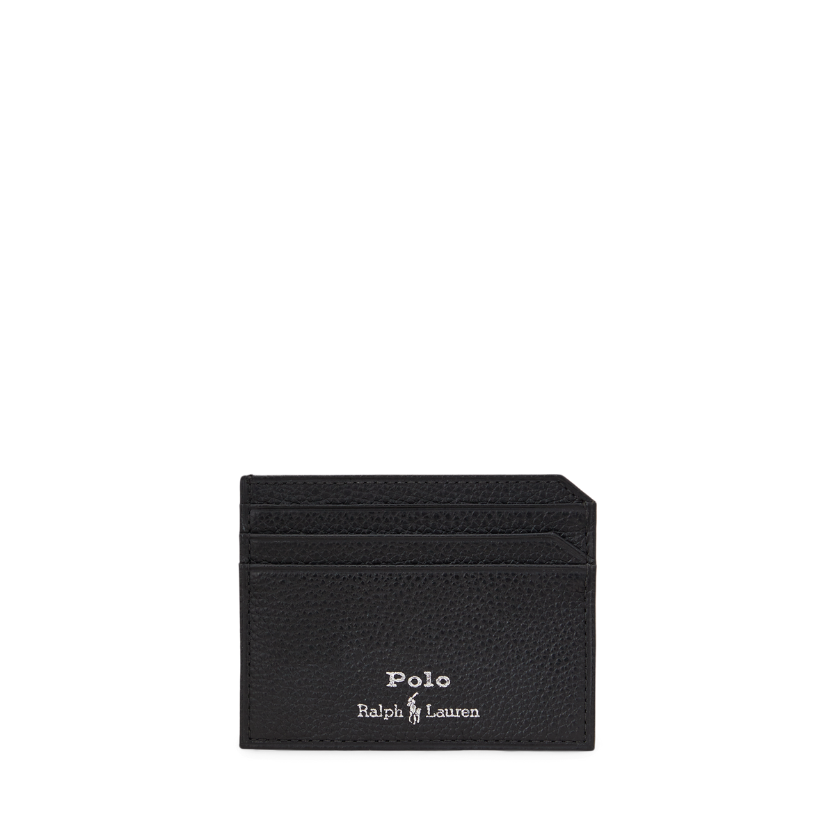 Pebbled Leather Card Case