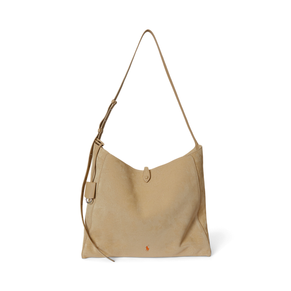 Polo Play Suede Messenger Bag