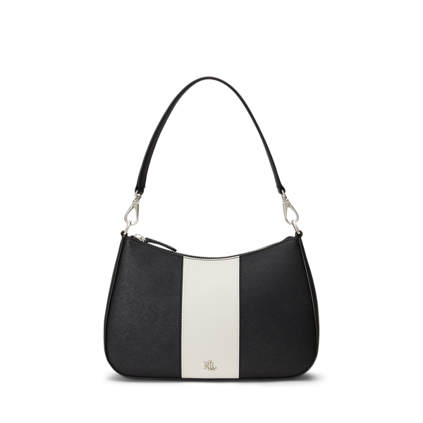 Striped Leather Medium Danni Bag for Women | Ralph Lauren® IN