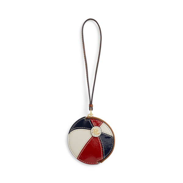 Leather Small Beach Ball Pouch for Women | Ralph Lauren® UK