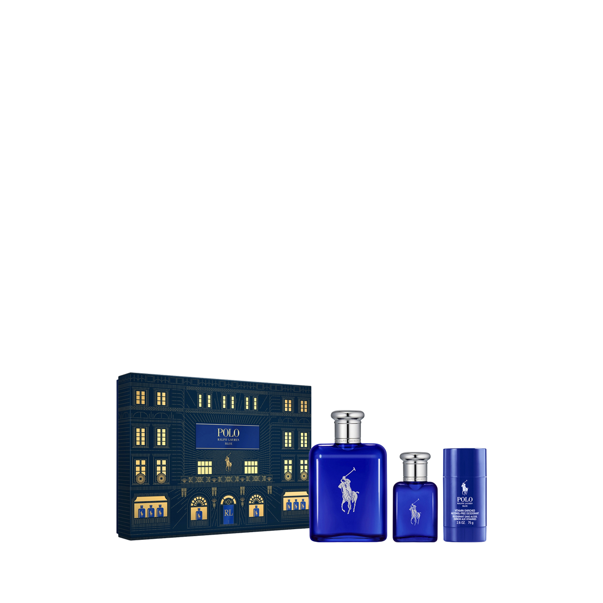 Polo Blue 3-Piece Gift Set